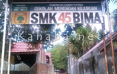 46 Siswa SMK 45 Diduga Fiktif - Kabar Harian Bima