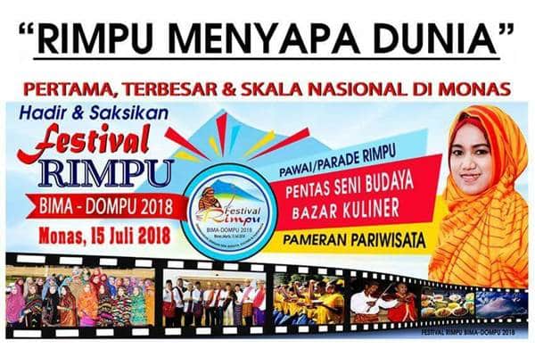 Festival Rimpu Bima - Dompu Hadirkan 5.000 Peserta - Kabar Harian Bima