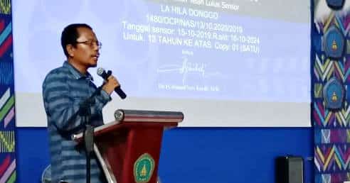 Pemutaran Film La Hila di STIE Bima Dipadati Penonton